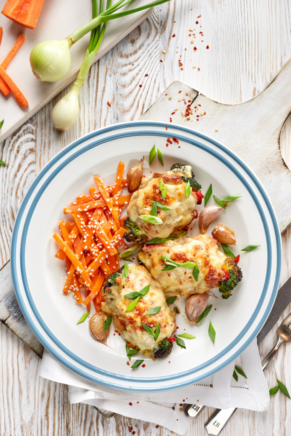 Cepta vistas fileja ar mocarellas mētelīti - MVIRTUVE.LV (Mājas virtuve)